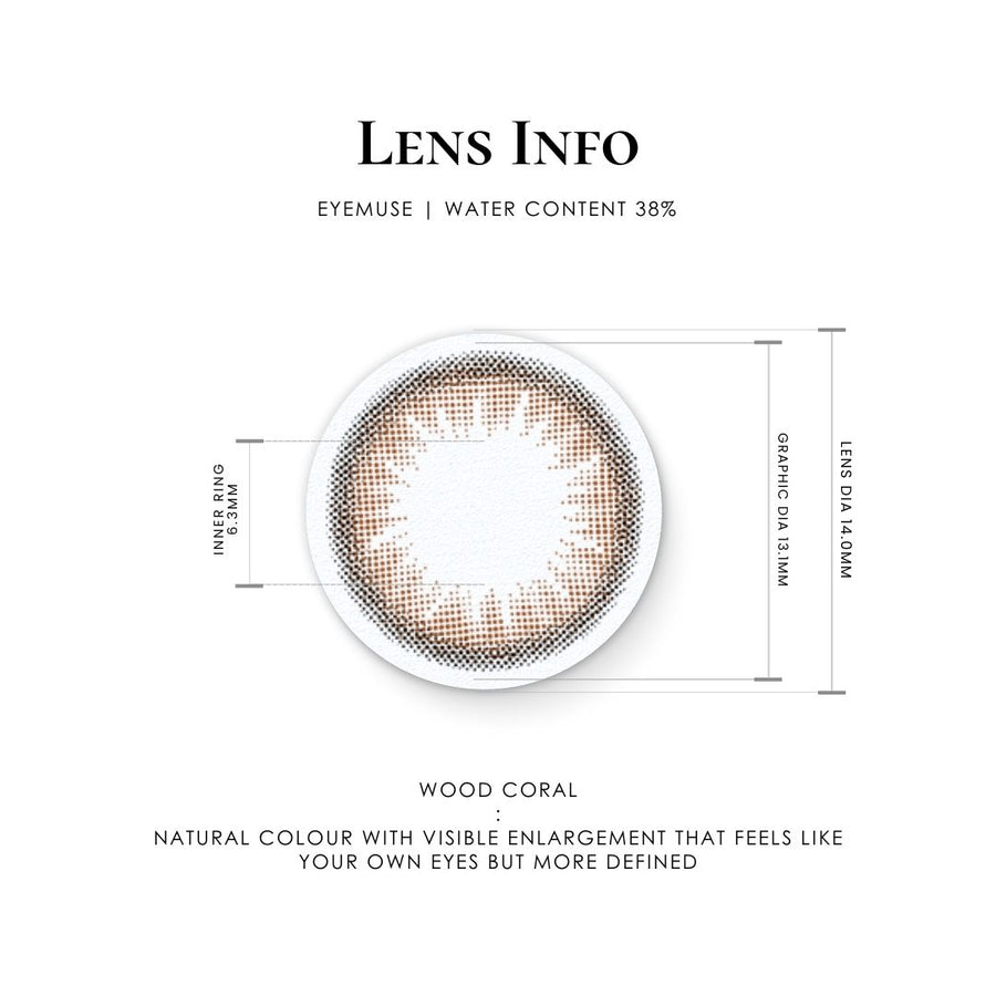 WC-535 WOOD CORAL HAZEL – EyeMuse