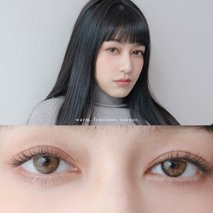 Topaz Brown Contact Lenses | Eyemuse Malaysia – EyeMuse